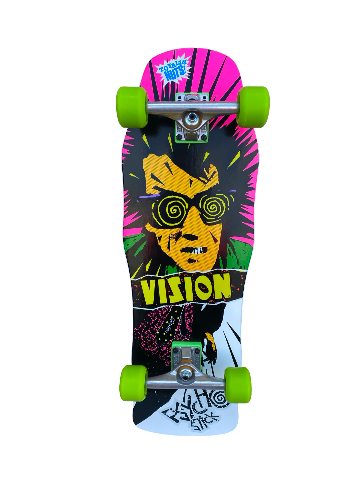 Vision Original Psycho Stick Complete Skateboard - 10"x30"