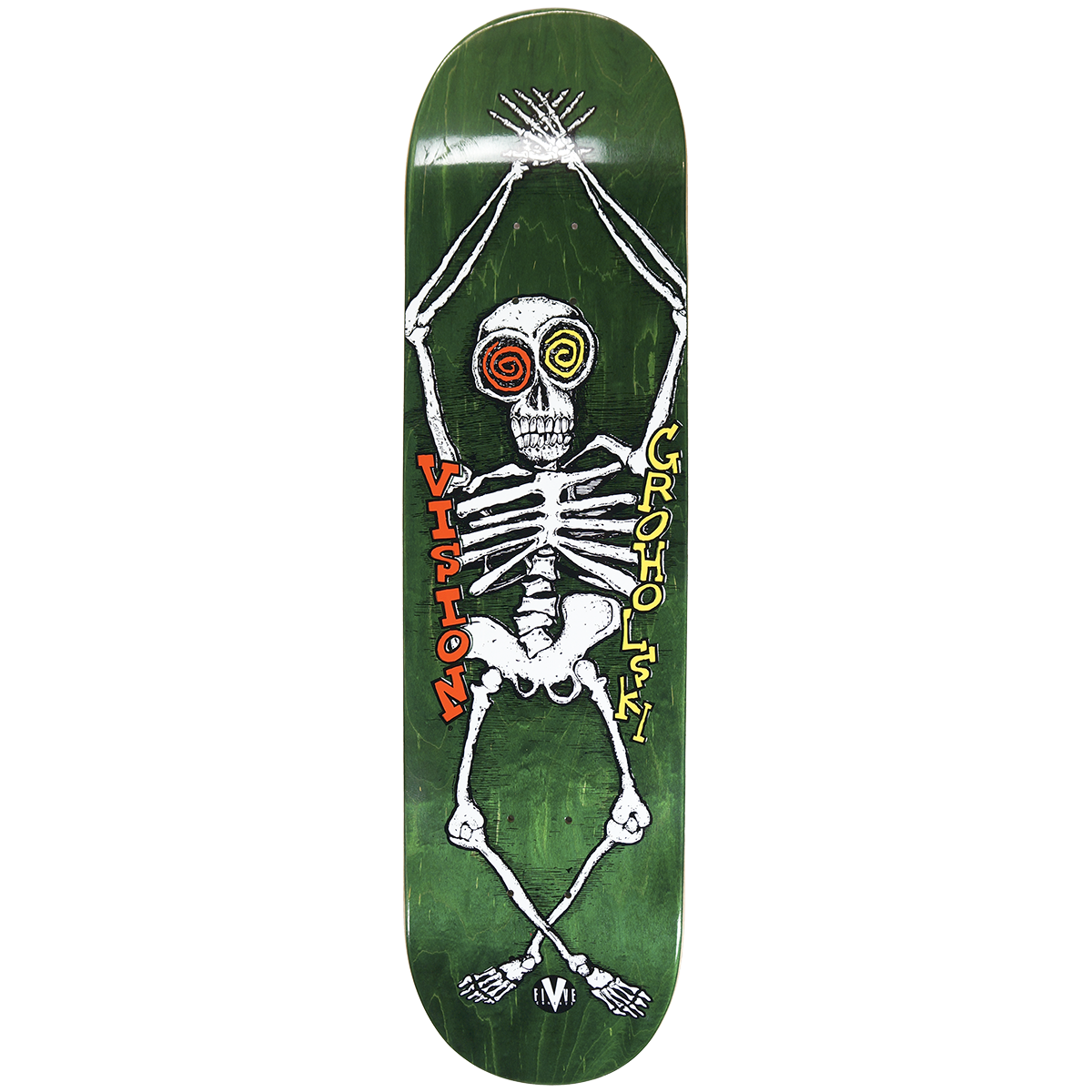 Vision Groholski Skeleton Popsicle Shape Deck– 8", 8.25", 8.5"