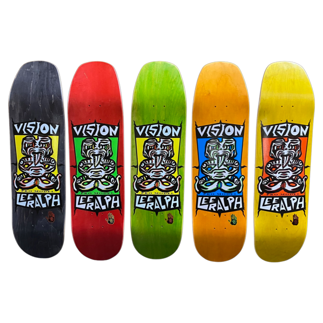 Vision Lee Ralph Tiki Modern Shaped Deck- 8 1/2” x 32 1/2”