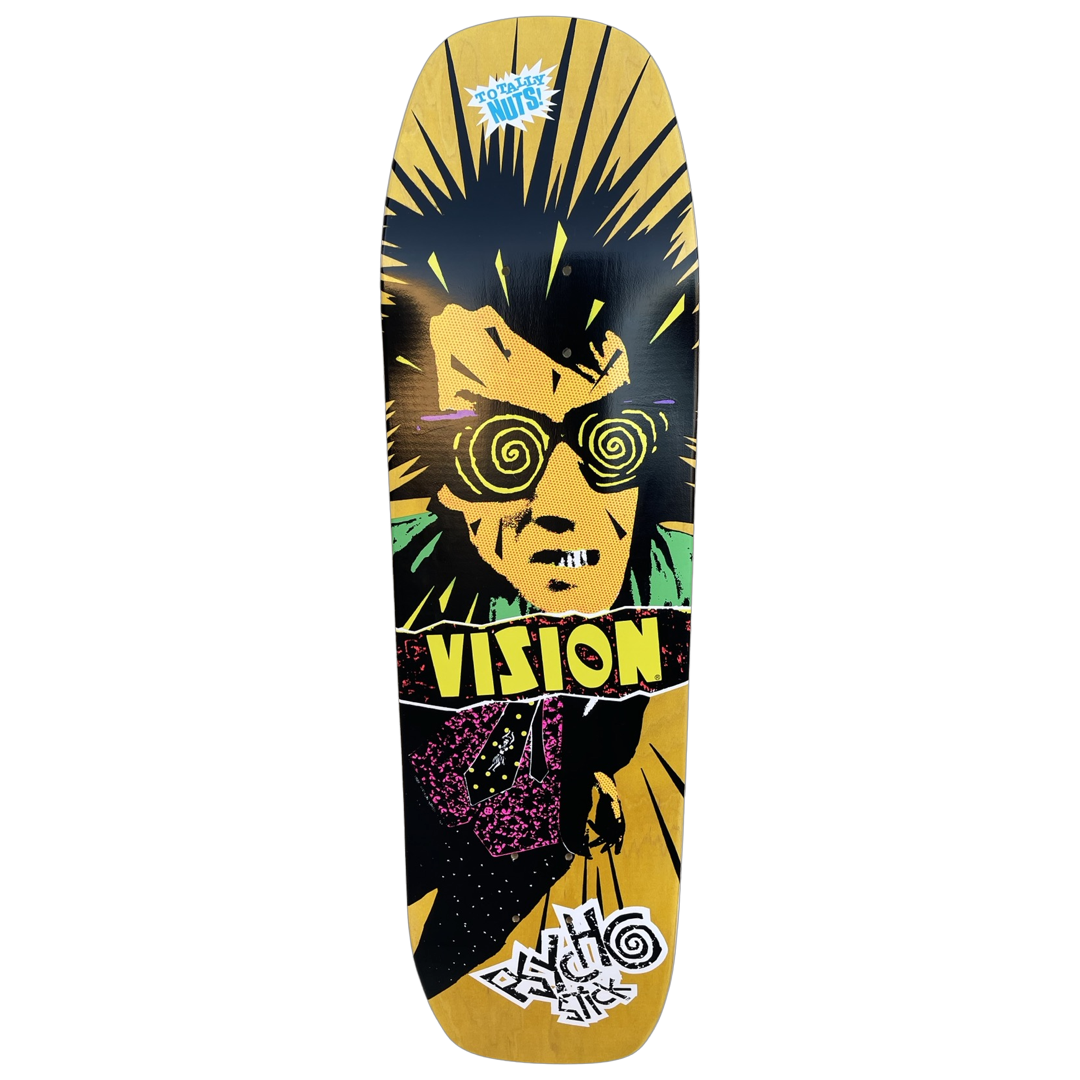 Vision Psycho Stick Modern Shaped Deck- 8.875"x32.75"