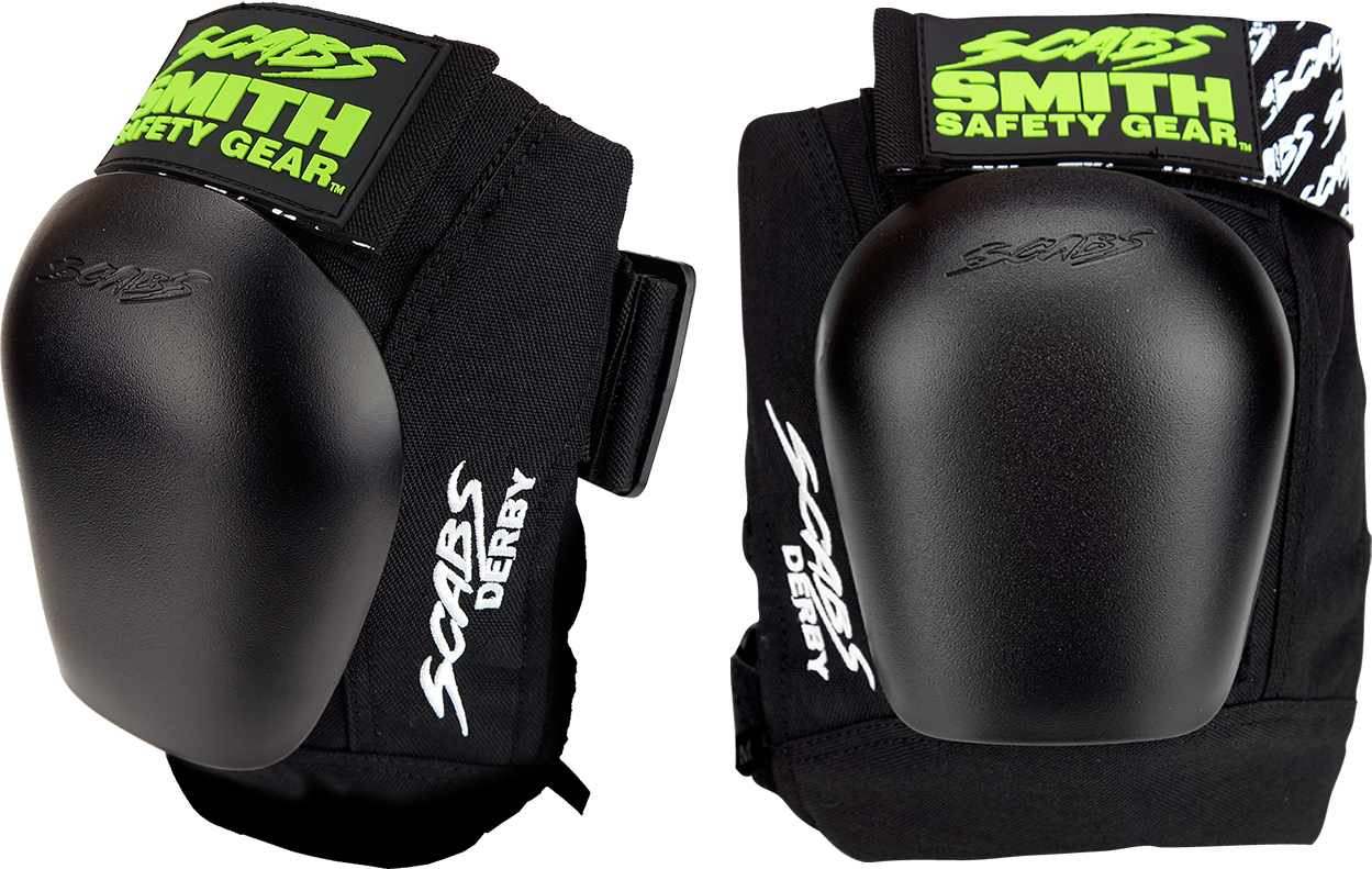 Scabs Derby Knee Pads- Black