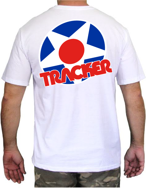 Tracker Star T-Shirt- White
